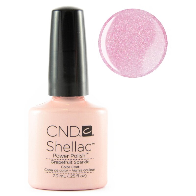 CND Shellac Grapefruit Sparkle 7,3 ML, 19,20
